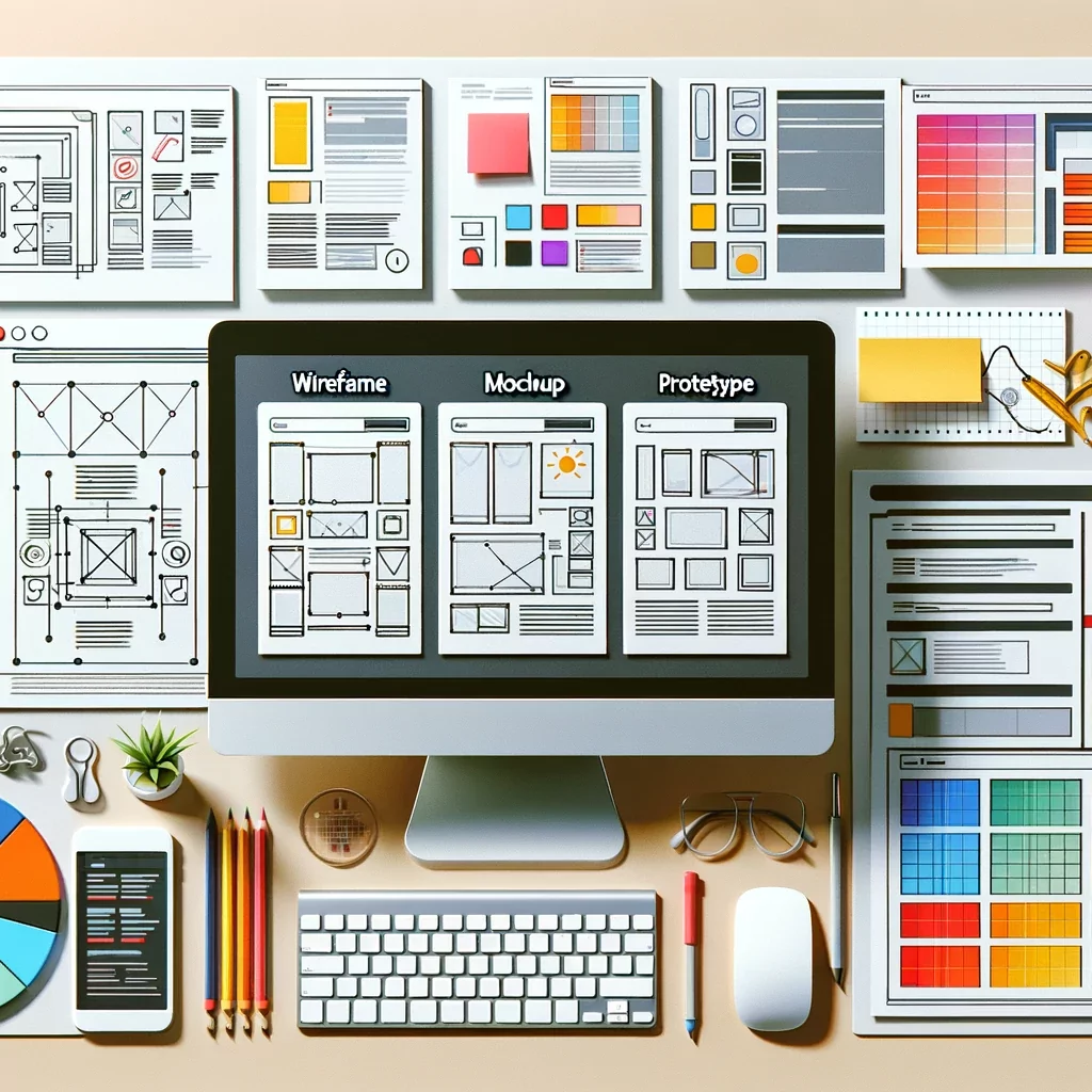 Wireframe, mockup, prototype : quelles différences