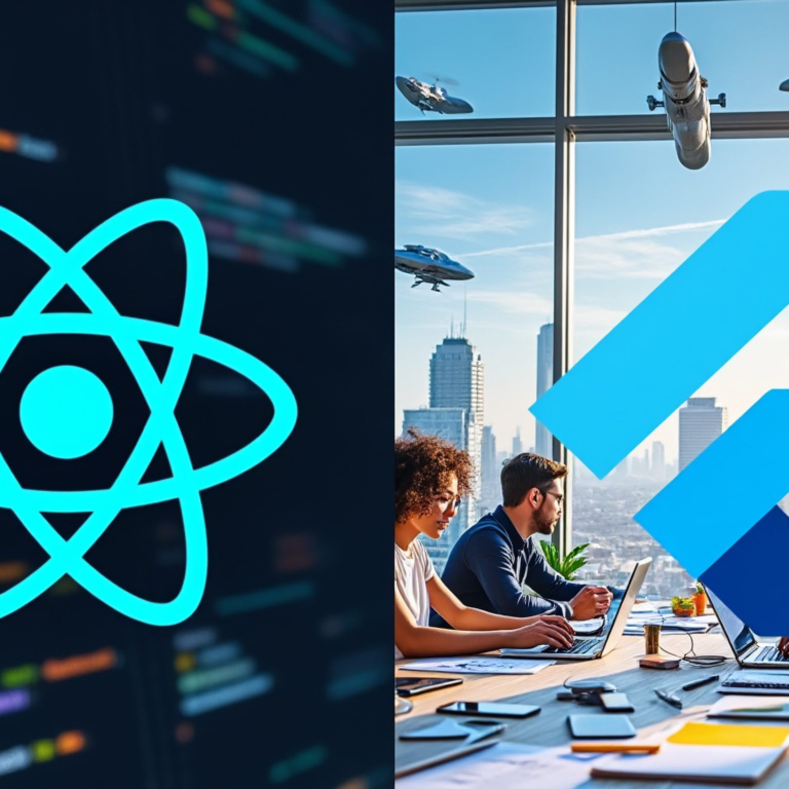 React native ou flutter : quel framework mobile dominer en 2025